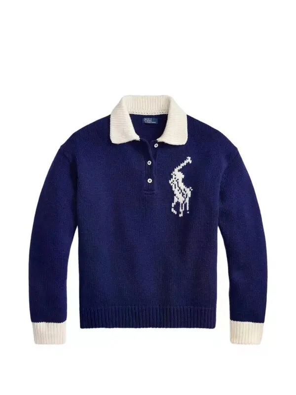 Polo Ralph Lauren Wool Knit Big Pony Sweater