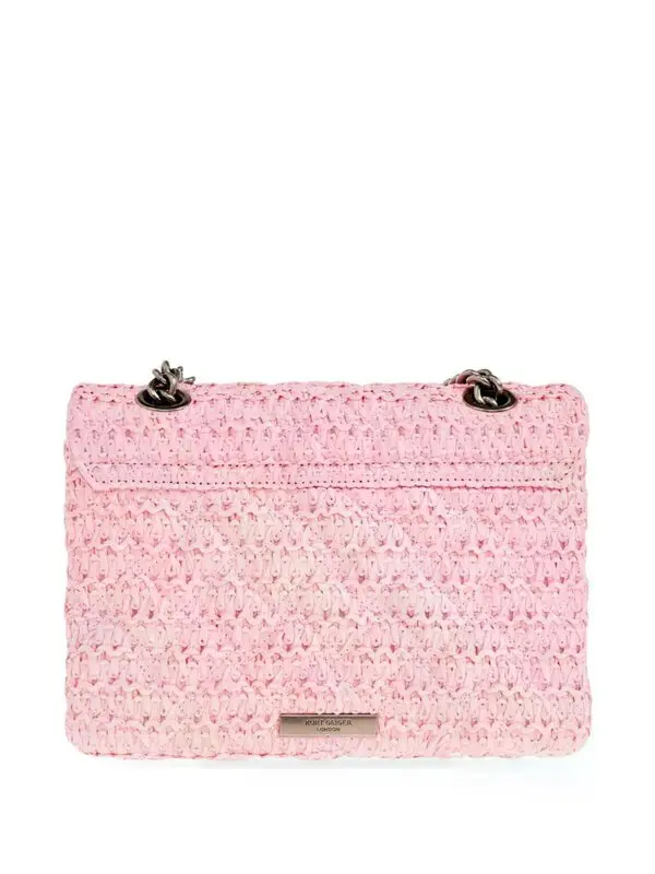 Kurt Geiger Kensington Raffia Shoulder Bag