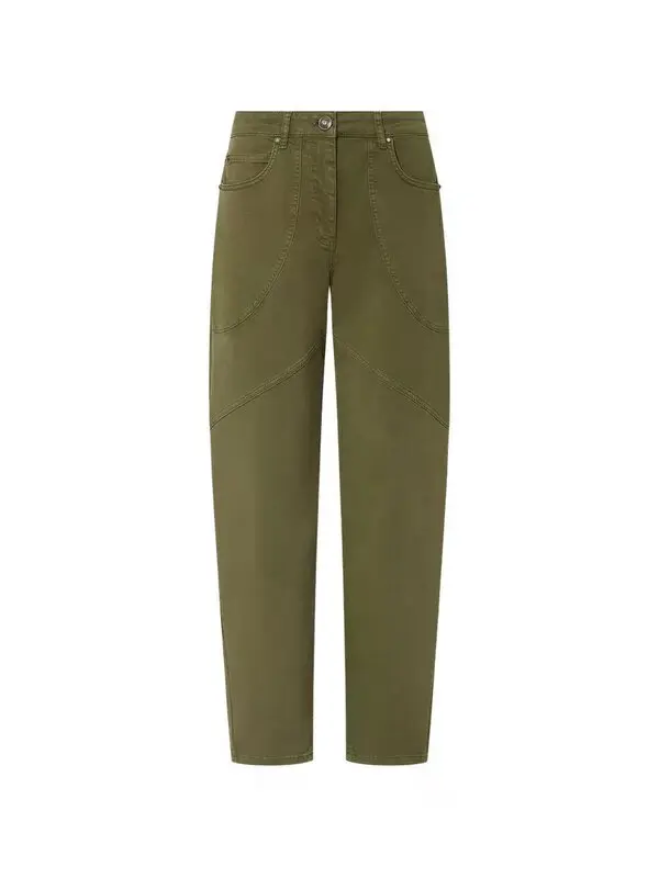 Liu Jo Seam Detail Trousers - Green