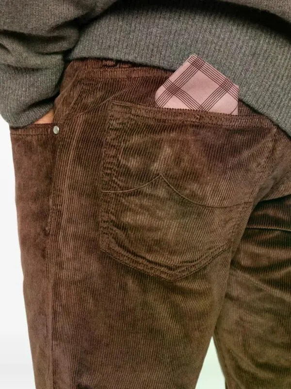 Jacob Cohen Corduroy Trousers - Brown