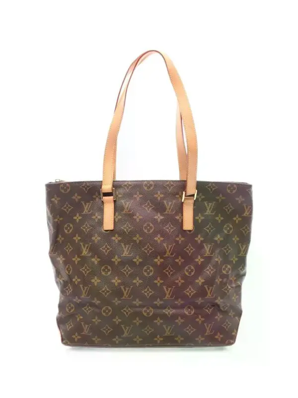 LOUIS VUITTON 2002 Cabas Mezzo Tote Bag