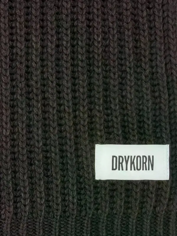DRYKORN Cronica_3 Ribbed-knit Scarf