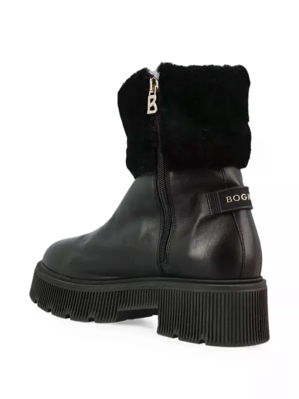 Bogner Turin Logo Plaque Ankle Boots