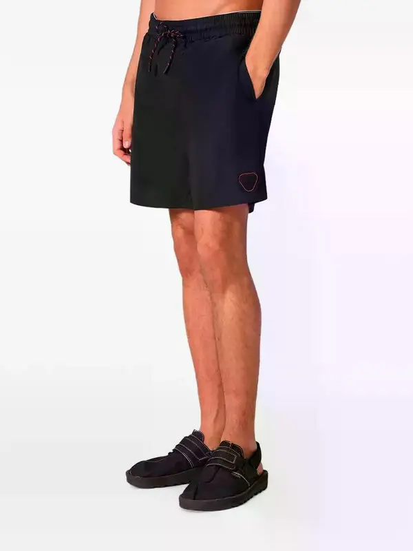 GERTRUDE Drawstring Logo-patch Shorts