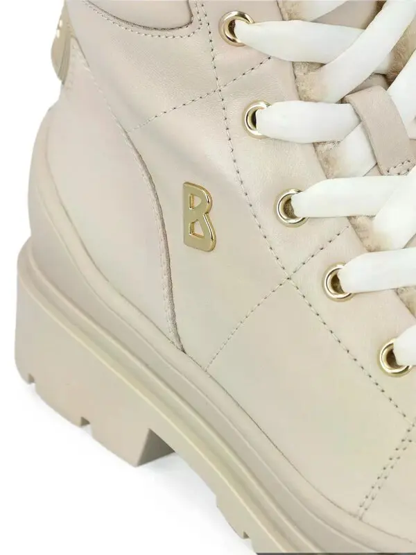 Bogner Quilted Leather Ankle Boots