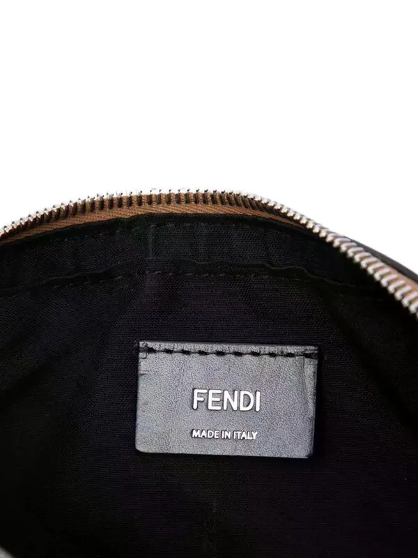 Fendi 2010-2026 Zucca Coated Canvas Diagonal Camera Bag Crossbody Bag