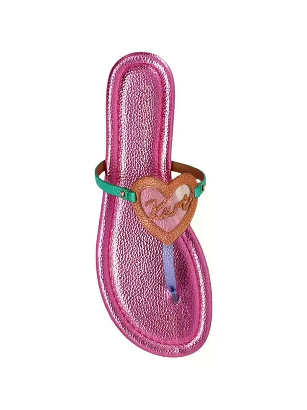 Kurt Geiger Heart T-bar Sandals