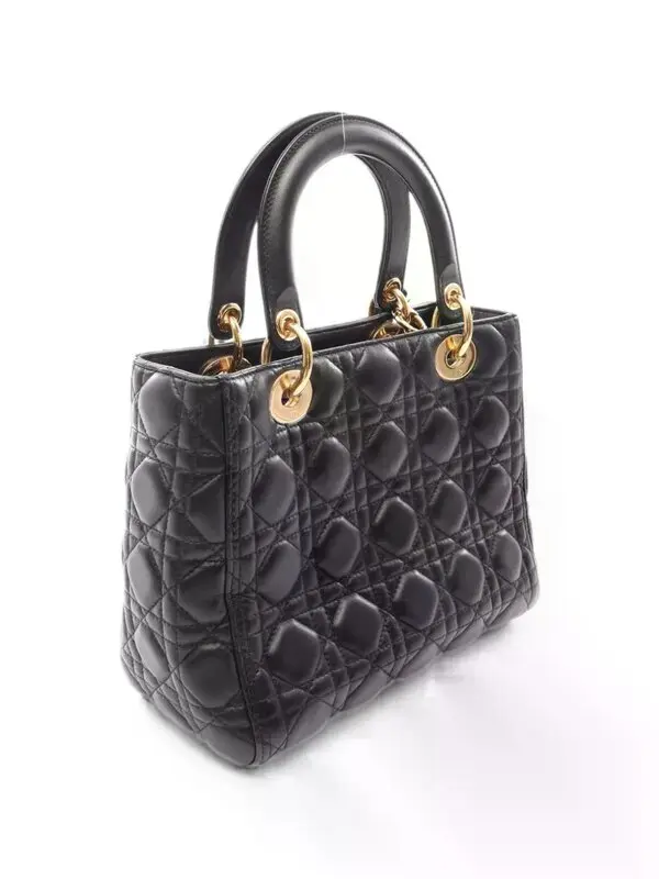 Dior 2000s Lady Two-way Cannage Tote Bag
