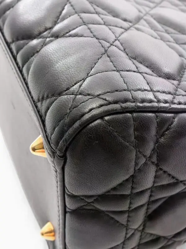 Dior 2000s Lady Two-way Cannage Tote Bag