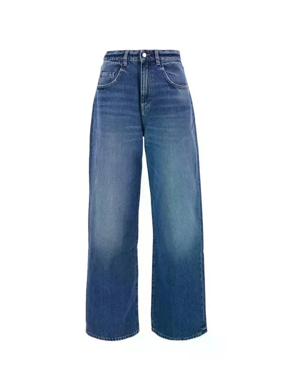 ICON DENIM LOS ANGELES Poppy Wide-leg Jeans - Blue