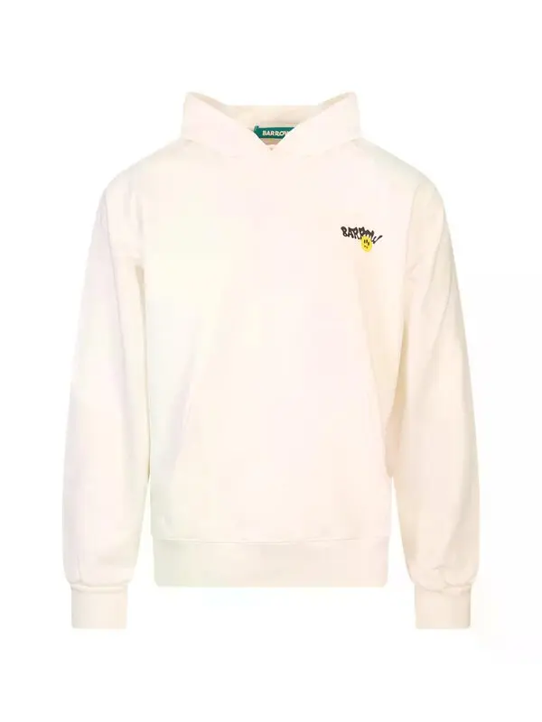 BARROW Graphic-print Cotton Hoodie