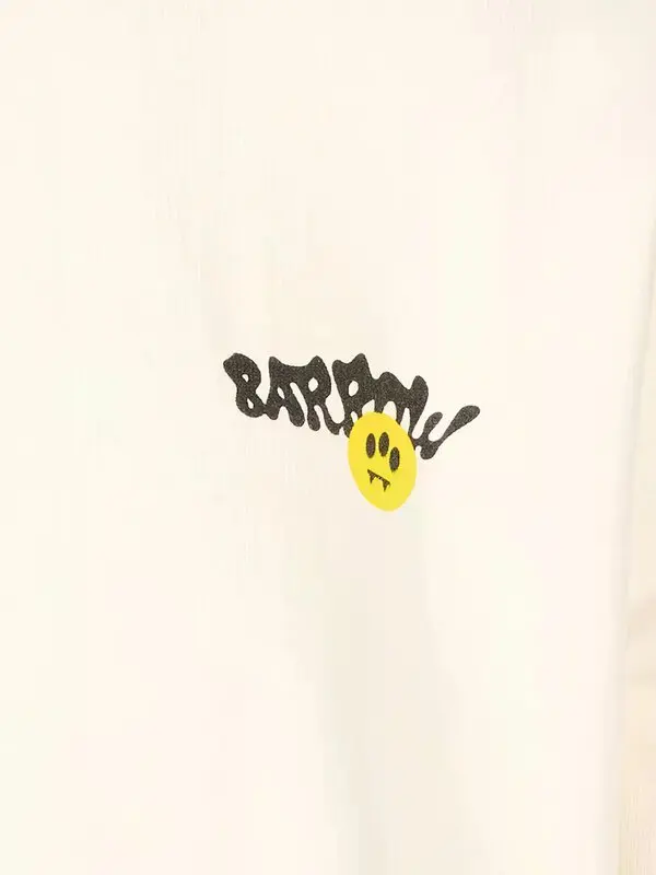 BARROW Graphic-print Cotton Hoodie