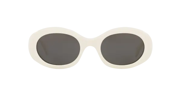 Celine Oval Sunglasses - Ivory
