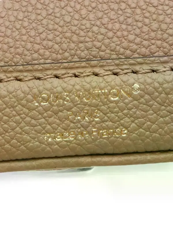 LOUIS VUITTON 2010s Nano Noé Monogram Empreinte Bucket Bag