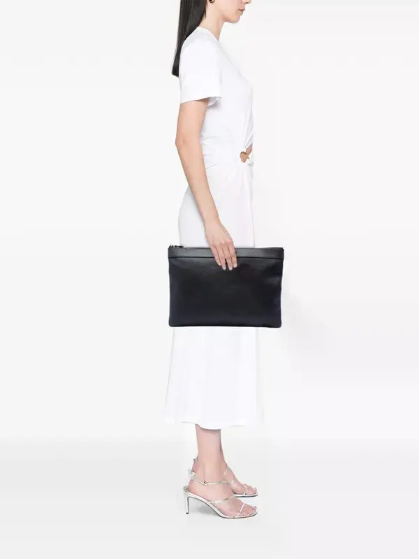 LOUIS VUITTON Monogram Shadow Discovery Pochette Clutch Bag