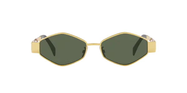 Celine Octagonal Sunglasses - Gold