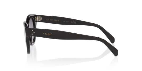 Celine Cl40332i Round Sunglasses - Black