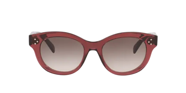 Celine Cl40332i Round Sunglasses - Red