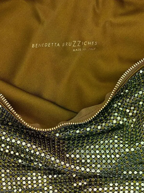 Benedetta Bruzziches Ursula Rhinestone-mesh Shoulder Bag