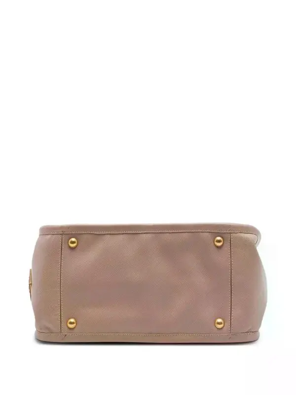 Prada Saffiano Leather Top Handle Tote Bag