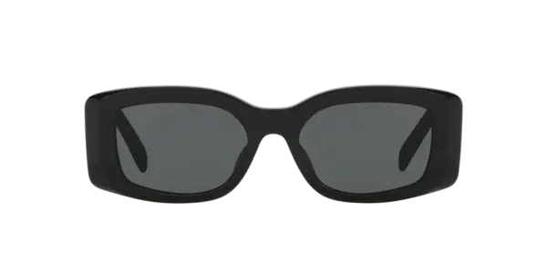 Celine Triomphe Rectangle Sunglasses - Black Shiny