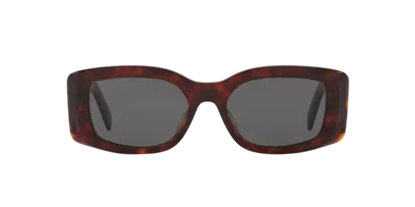 Celine Triomphe Rectangle Sunglasses - Tortoise