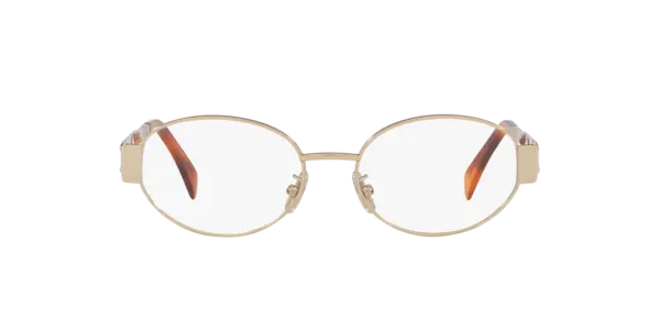 Celine Metal Triomphe Eyeglasses - Gold