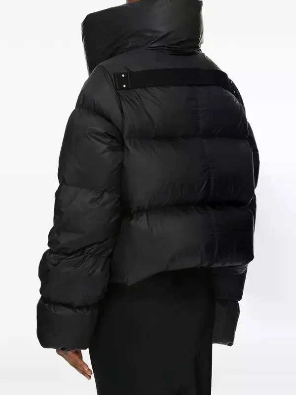 Rick Owens Padded Funnel Neck Down Jacket