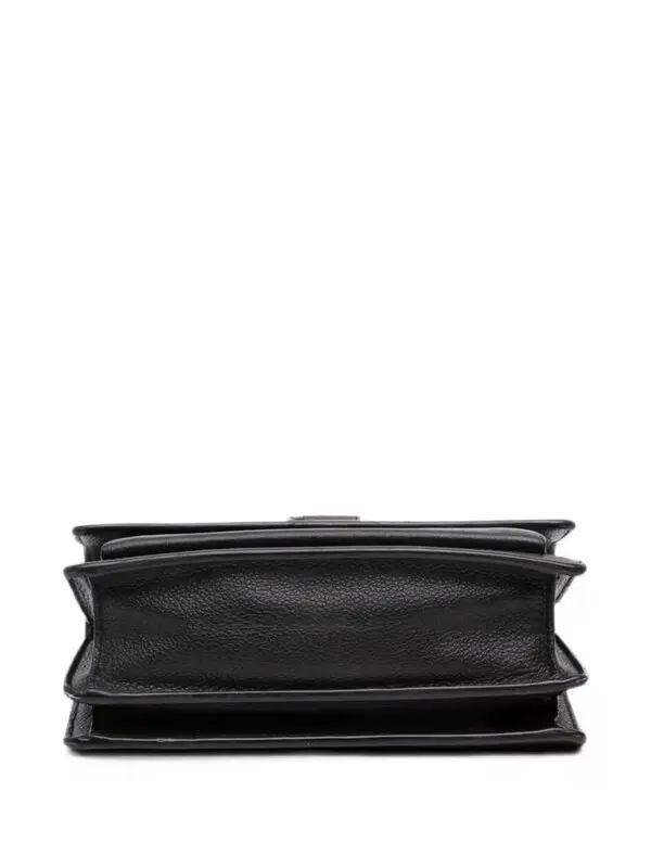 Saint Laurent 2016 Small Grained Calfskin Monogram Sunset Crossbody Bag