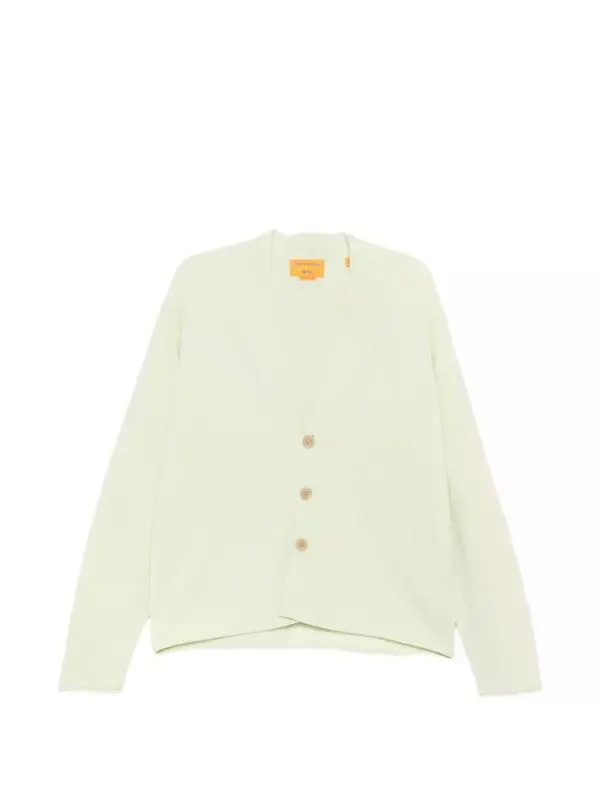 Guest In Residence Button-fastening V-neck Cardigan