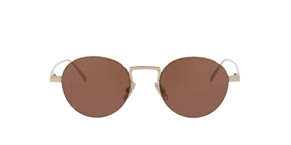 Celine Metal Round Frame Sunglasses - Gold