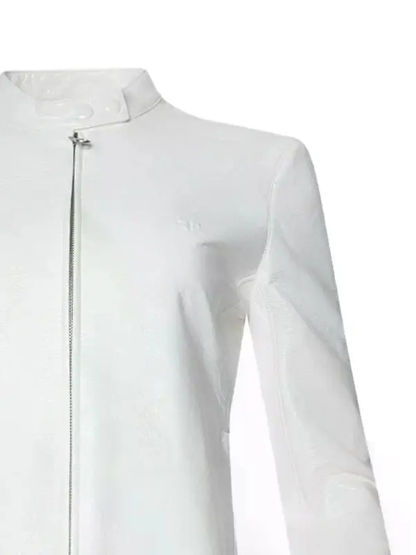COURREGES Vinyl City Biker Jacket
