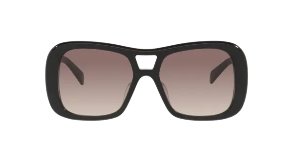 Celine Acetate Tortoiseshell Sunglasses With Brown Gradient Lenses - Black