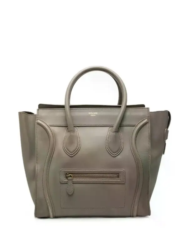 Celine 2011 Mini Smooth Calfskin Luggage Tote Bag