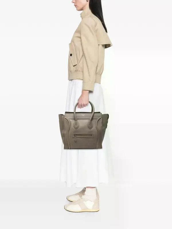 Celine 2011 Mini Smooth Calfskin Luggage Tote Bag