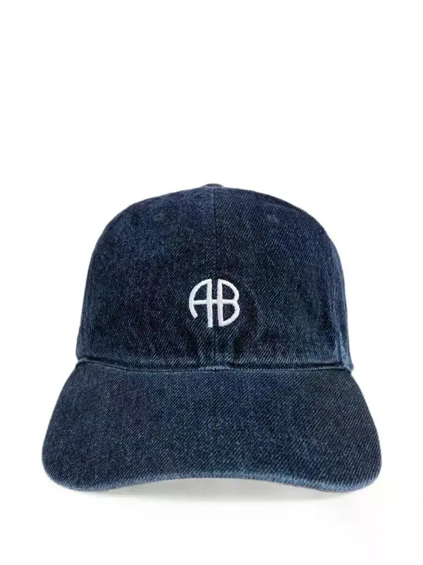 ANINE BING Jeremy Denim Baseball Cap - Blue