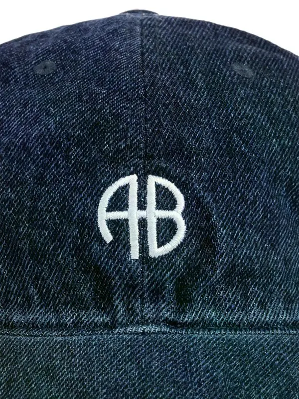 ANINE BING Jeremy Denim Baseball Cap
