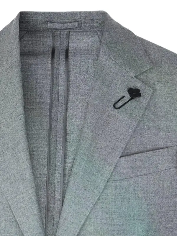 LARDINI Single-breasted Wool-blend Suit