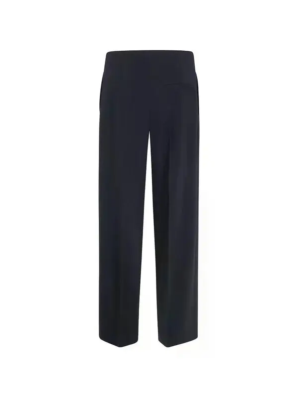 Alberta Ferretti Wide-leg Pleated Tailored Trousers