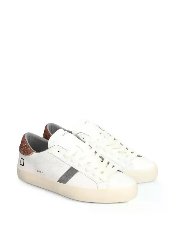 D.a.t.e. Hill Low Leather Panelled Sneakers