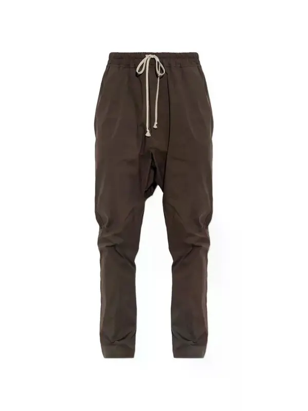 Rick Owens Drawstring Dropped-crotch Trousers