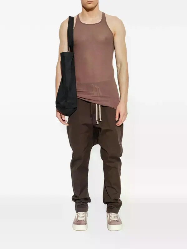Rick Owens Drawstring Dropped-crotch Trousers