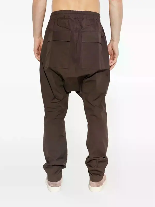 Rick Owens Drawstring Dropped-crotch Trousers