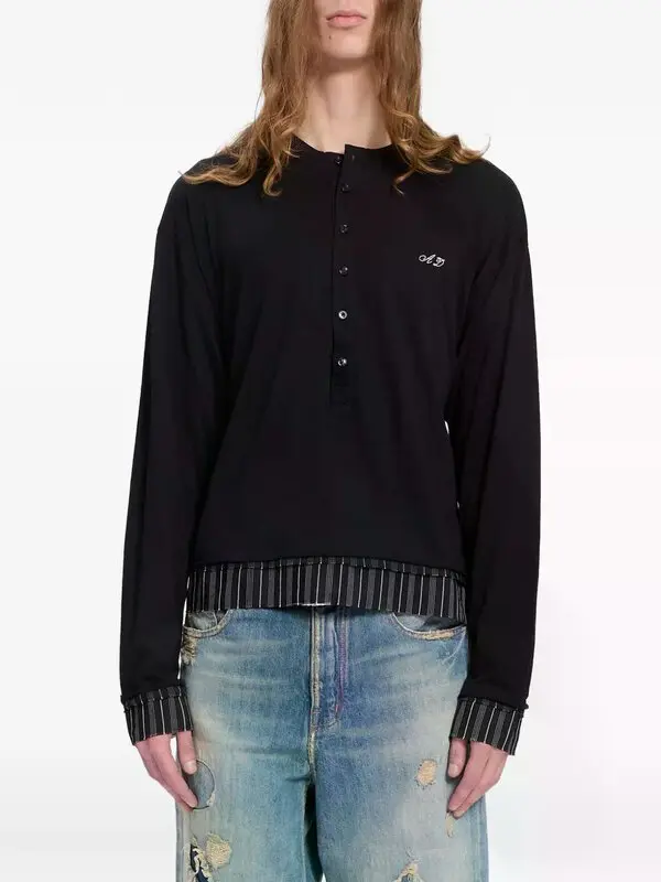 ANN DEMEULEMEESTER Las Serafino Long-sleeved T-shirt