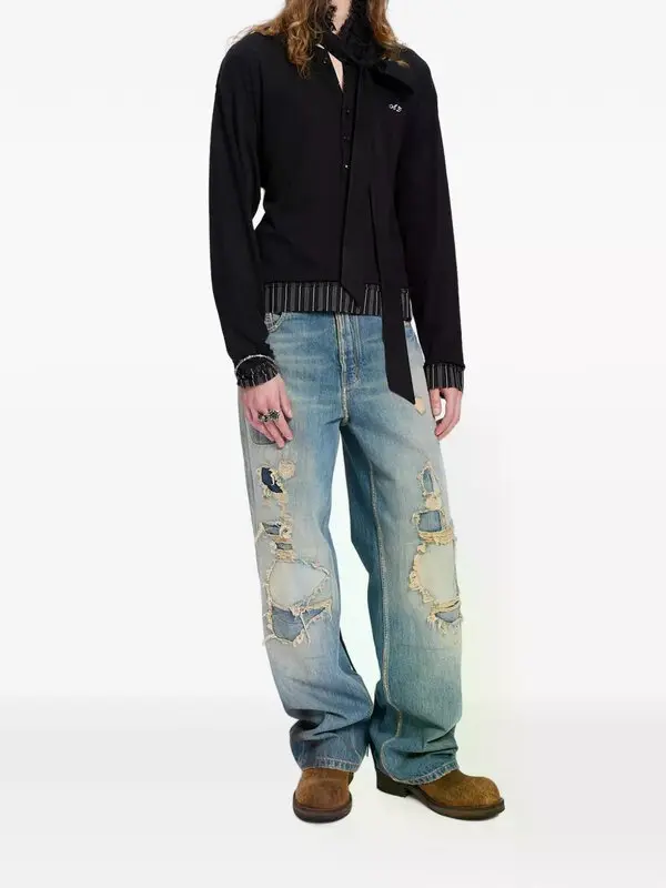 ANN DEMEULEMEESTER Las Serafino Long-sleeved T-shirt