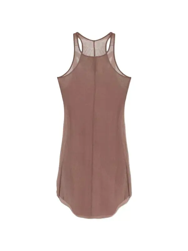 Rick Owens Ribbed-knit Racerback Tank Top