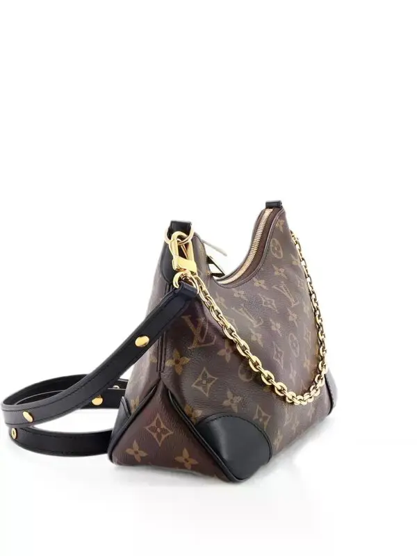 LOUIS VUITTON Boulogne Nm Handbag Monogram Canvas Shoulder Bag - Black