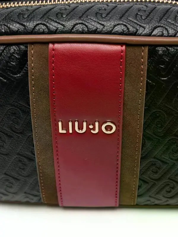 Liu Jo Monogram Embossed Cross Body Bag
