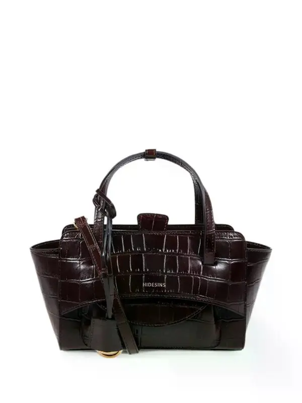 HIDESINS Croc-effect Tote Bag