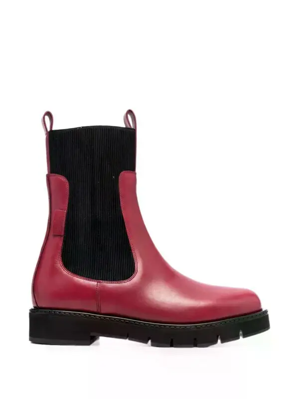 FERRAGAMO Ribbed Chelsea Boots